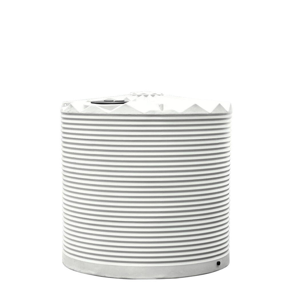 Rapidplas 9,000l Round Tank Crown Force Corrugated - 2350d X 2220 Inlet ...